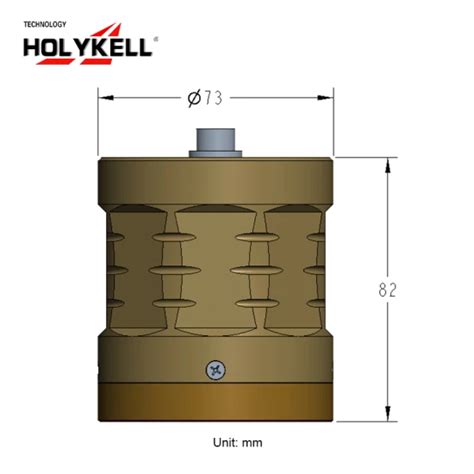Holykell Rs485 60ghz Millimeter Wave Radar Water Fuel Level Sensor For Corrosive Liquid Radar