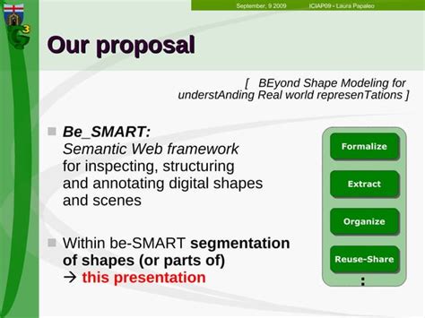 semantic based segmentation and annotation of 3d models ppt