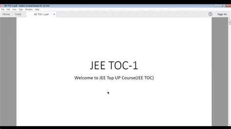 Jee Introduction Class Phy Class Recording Teachmint