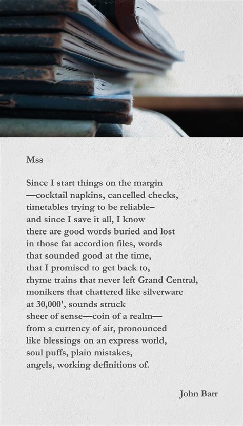The Hundred Fathom Curve John Barr Poetry