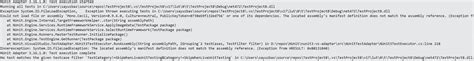 Nunit Test Adapter Exception · Issue 856 · Nunitnunit3 Vs Adapter