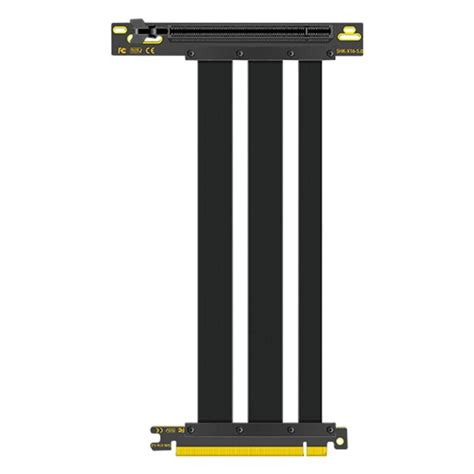 Pcie 5 0 라이저 케이블 Gen 5x16 Pci 라이저 익스텐더 유연한 고속 Gup 라이저 그래픽 카드 수직 마운트