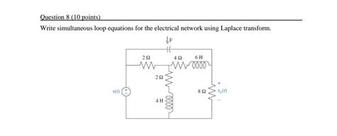 solved write simultaneous loop equations for the electrical