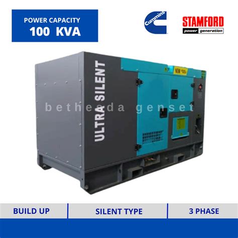 Jual Jual Genset Cummins 100 Kva Silent Type Kota Surabaya