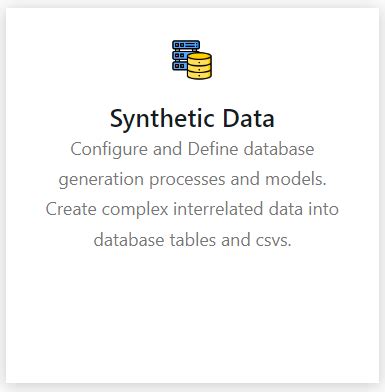Synthetic Test Data Generation Full Release
