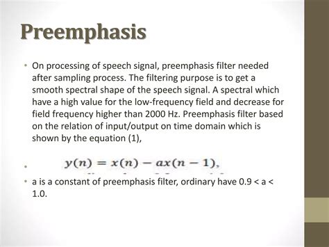 Linear Predictive Coding Pptx