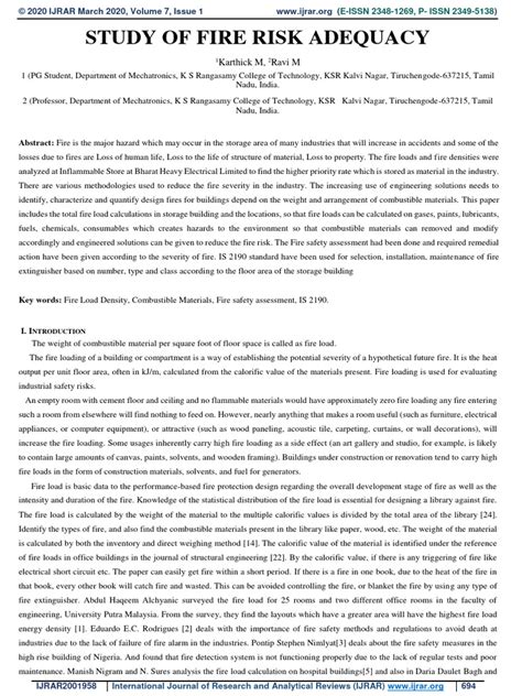 fire adequacy pdf