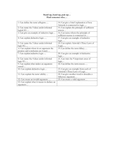 A Concise Introduction To Logic Answers