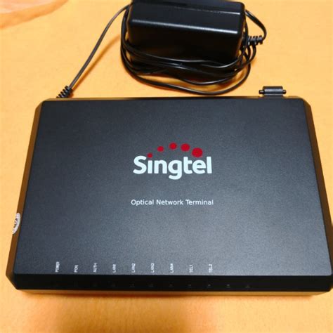 Singtel ONT Computers Tech Parts Accessories Networking On Carousell
