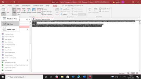 How To Use Docmd Openquery Vs Running Manual Queries In Access Vba And Vb Net Tutorials
