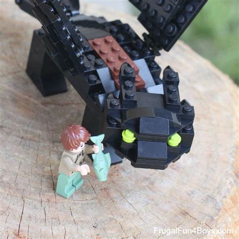 How To Build A Lego Toothless Inspired By How To Train Your Dragon