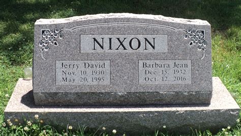 Jerry David Nixon 1930 1995 Find A Grave Memorial