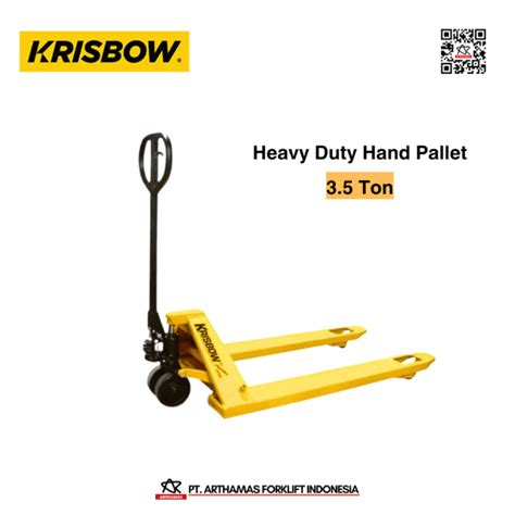 Krisbow Hand Pallet 3 5 Ton Pt Arthamas Forklift Indonesia