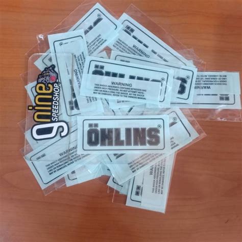 Jual Stiker Shok Ohlins Shopee Indonesia