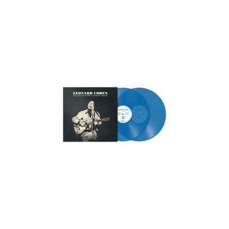 Leonard Cohen Hallelujah And Songs From His Albums Blue Vinyl Plak