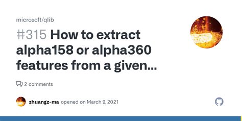 How To Extract Alpha158 Or Alpha360 Features From A Given Dataframe
