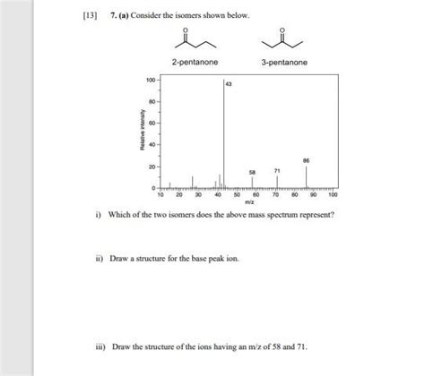 Solved A Consider The Isomers Shown Below I Chegg