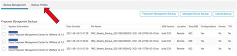 Configure Remote Backup For Fmc