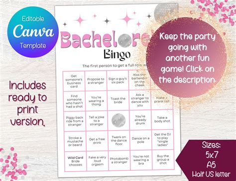 Bachelorette Party Game Guess The Sex Positions Game Dirty Hen Party Game Last Disco