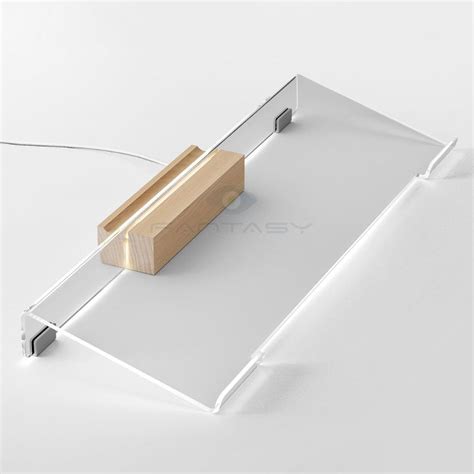 Fantasy Up Computer Keyboard Stand Acrylic Keyboard Riser For Desk Keyboard Holder With Light Or