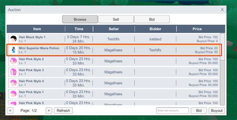 Auction House Quantity Of Items Issue Suriyun Production