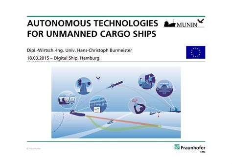 Pdf Autonomous Technologies For Unmanned Cargo Ships€¦ · Munin Test