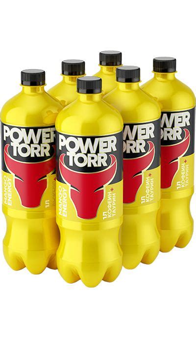 Энергетический напиток Ultra Mango Power Torr 1л.х 6шт. Ультра манго ...