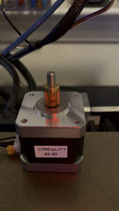 failing extruder stepper motor r ender3v2