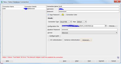 Connecting Sqldeveloper To Oracle Cloud Db Using Client Credentials