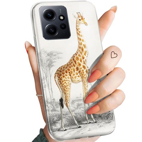 ETUI DO XIAOMI REDMI NOTE 12 WZORY ŻYRAFA ŚMIESZNE SAWANNA OBUDOWA CASE Xiaomi Sklep EMPIK COM