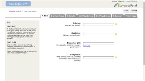 Value Modeling Overview LeveragePoint Support