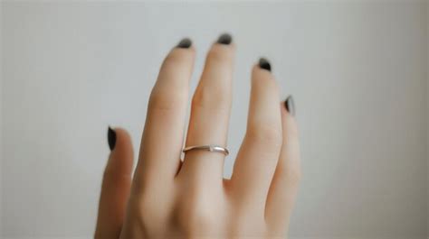 Simple Elegant Ring Premium Ai Generated Image