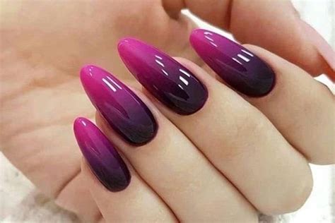 آمبره ناخن چیست؟ جدیدترین مدل های آمبره ناخن صندلی