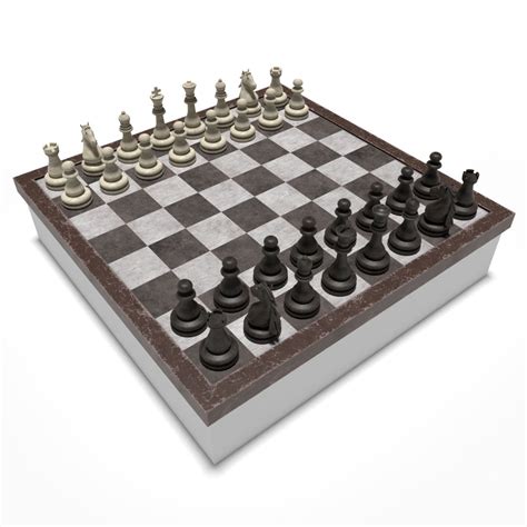 Chess Free 3d Models Stl Stl Download Free3d
