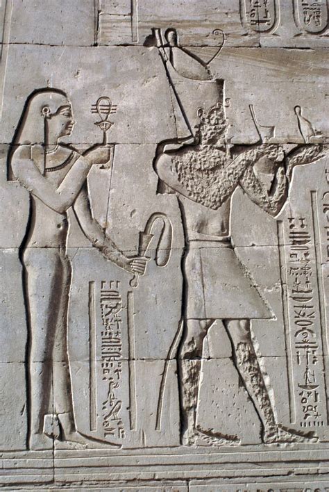 Ancient Egyptian Priest For Ra And Ka Gods Stock Image Image Of