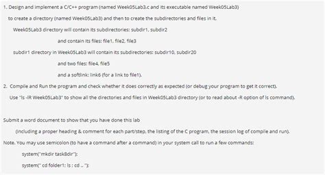 Solved Design And Implement A C C Program Named Chegg Com