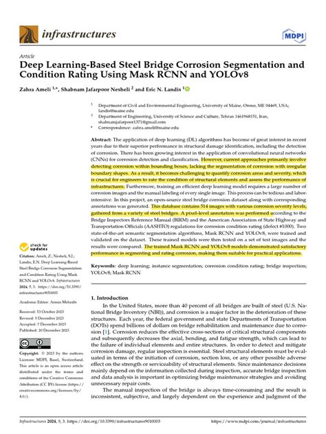infrastructures 09 00003 pdf image segmentation deep learning