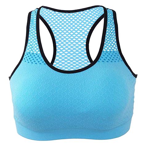 Naughtyhood Sexy Sports Brawomen Sexy Wire Free Mesh Sports Underwear