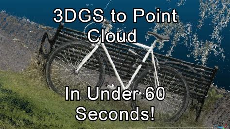 3dgs to dense point cloud v2 radiance fields