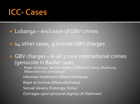 PPT Gender Justice And The ICC PowerPoint Presentation Free Download ID 1736326