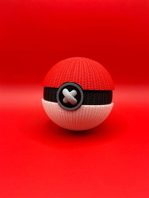 Knitted Pokeball Etsy