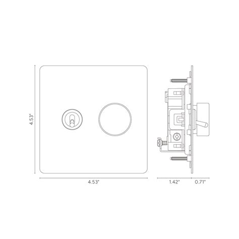 Kew 2g Toggle And Dimmer Switch Polished Nickel Switches And Dimmers