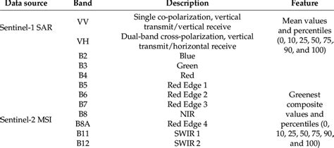 The Explanatory Table Of The Constructed Features For Forest