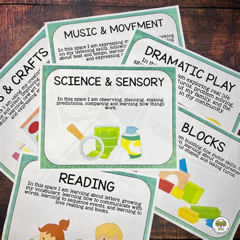 Printable Preschool Center Signs