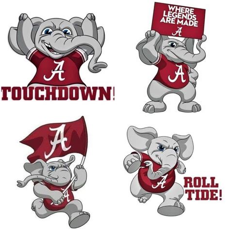 Alabama Crimson Tide Mascot Logo History Artofit