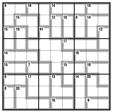Killer Sudoku Medium Honeylopers