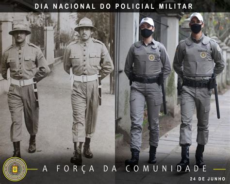 HOMENAGEM Dia de junho é o Dia Nacional do Policial Militar Clic Camaquã