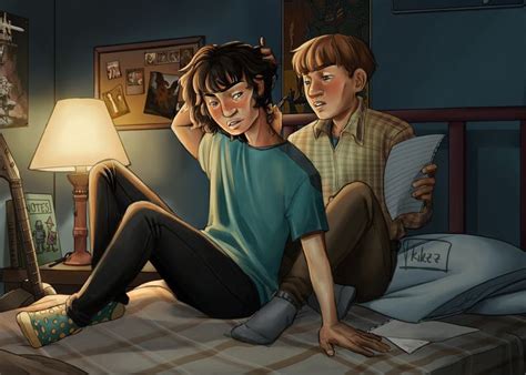 Byler Fan Art Stranger Things Fan Art Stranger