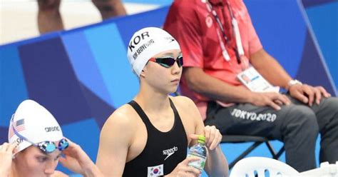 인어공주김서영 개인혼영200m 예선 15위 극적인 준결승 진출