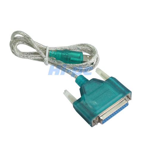 USB To PRINTER DB25 25 Pin Parallel Port Cable Adapter EBay